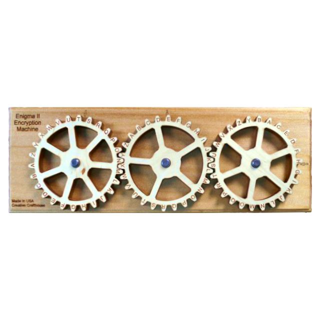 Enigma II - Encryption Machine - Small | More Wood Puzzles | Puzzle ...