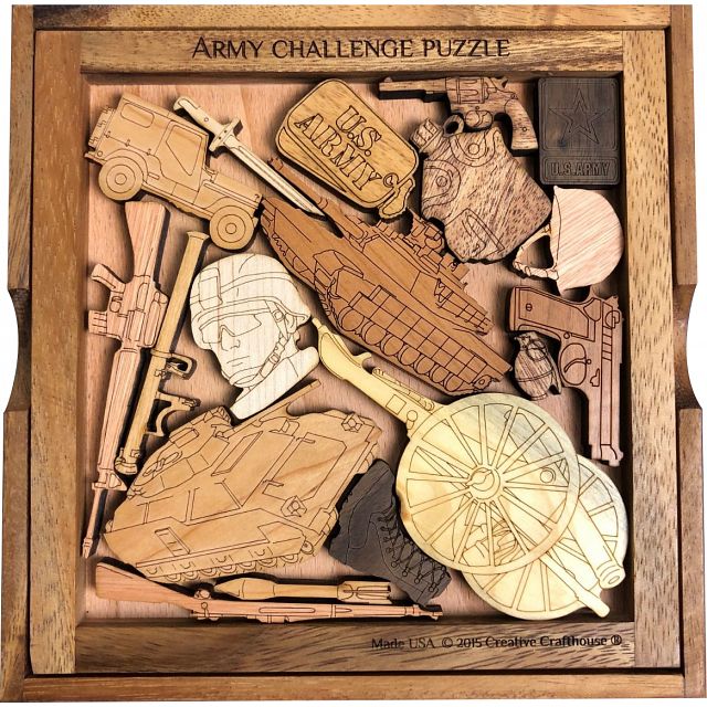 Army Challenge Puzzle | Dave Janelle | Puzzle Master Inc