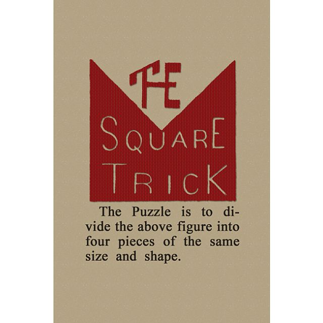 The Square Trick | Paper Puzzles | Puzzle Master Inc