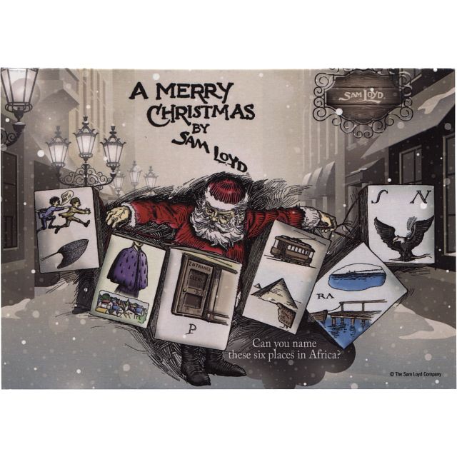 A Merry Christmas Card | Paper Puzzles | Puzzle Master Inc