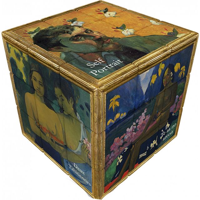 V-CUBE 3 Flat (3x3x3): Gauguin | 3x3 | Puzzle Master Inc