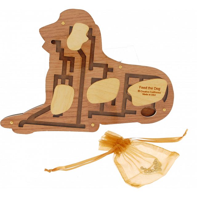 Feed the Dog | Maze Puzzles | Puzzle Master Inc