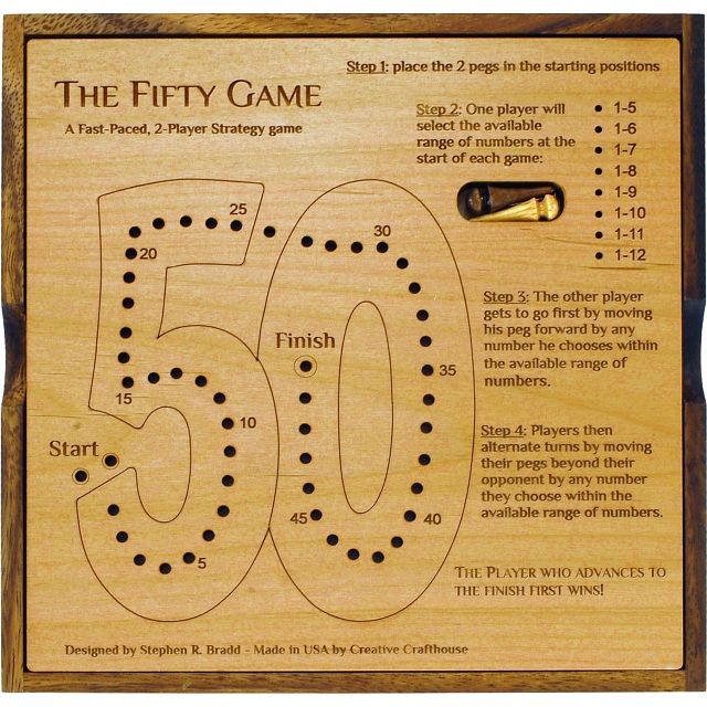 The Fifty Game | Games & Toys | Puzzle Master Inc