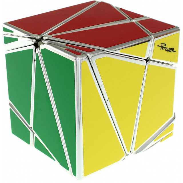 Pitcher Insanity Cube - Metallized Silver | Rubik's Cube & Others ...