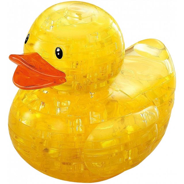 3D Crystal Puzzle - Rubber Duck | 3D Crystal Puzzles | Puzzle Master Inc