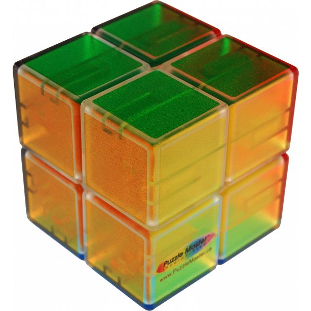 Clear 2x2x2 Cube | 2x2 | Puzzle Master Inc