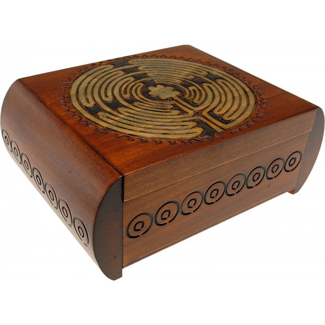 Carved Puzzle Box | Wooden Puzzle Boxes | Puzzle Master Inc