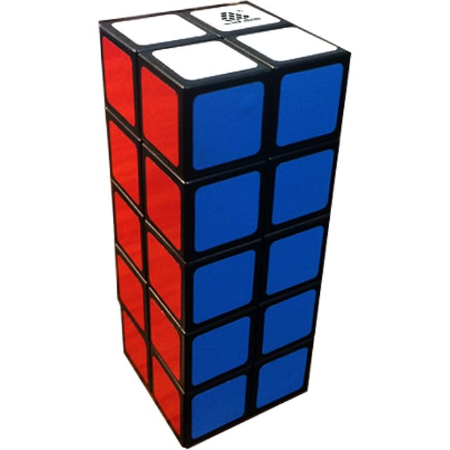 WitEden 2x2x5 Cuboid Cube - Black Body | Other Rotational Puzzles ...