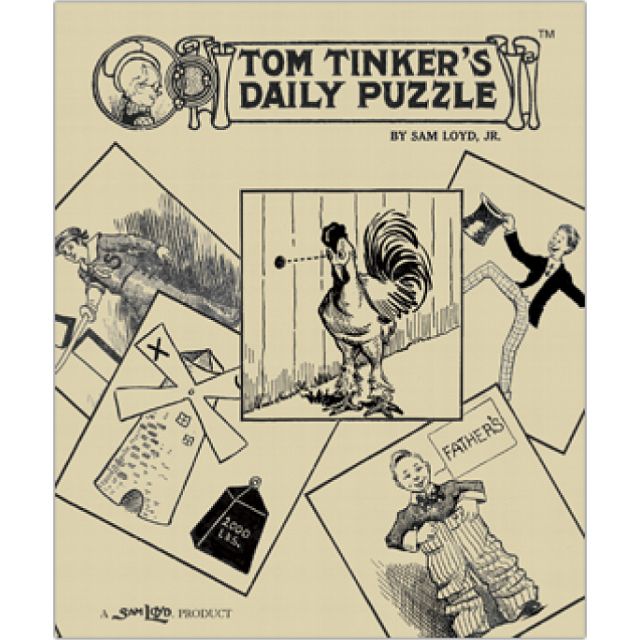 Tom Tinker's Daily Puzzle - Book | Paper Puzzles | Puzzle Master Inc