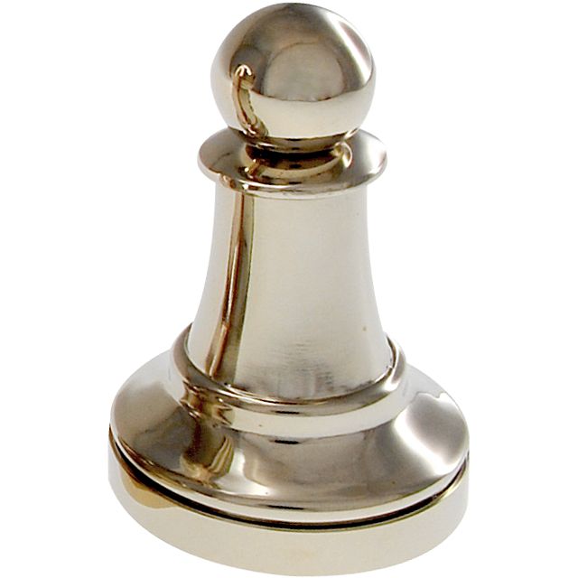 Silver Color Chess Piece - Pawn | Hanayama Metal Puzzles | Puzzle ...