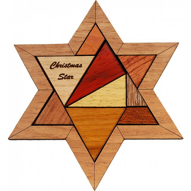 Christmas Star | Packing Puzzles | Puzzle Master Inc