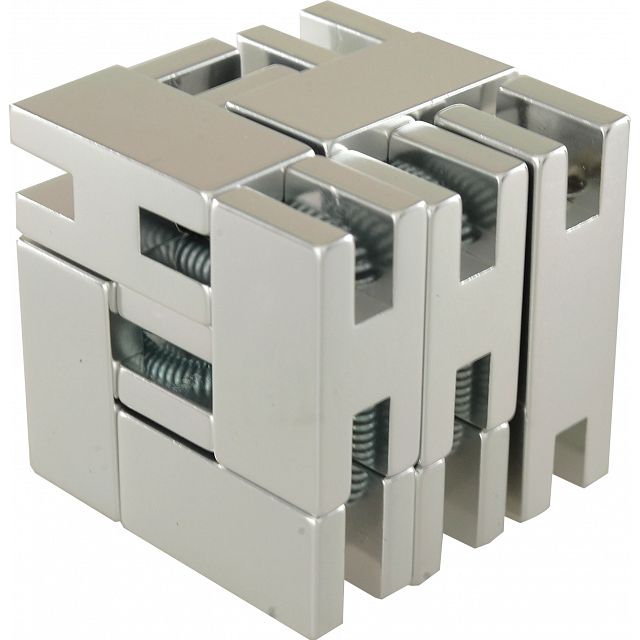 Line Cube - Silver | Games & Toys | Puzzle Master Inc