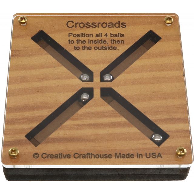 Crossroads | More Wood Puzzles | Puzzle Master Inc