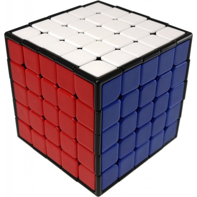 5x5x5 Professor Cube - Black Body | 5x5 | Puzzle Master Inc