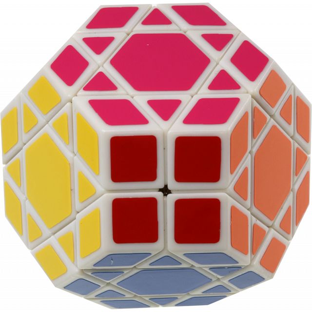 Gem Cube IV - White Body | Other Rotational Puzzles | Puzzle Master Inc