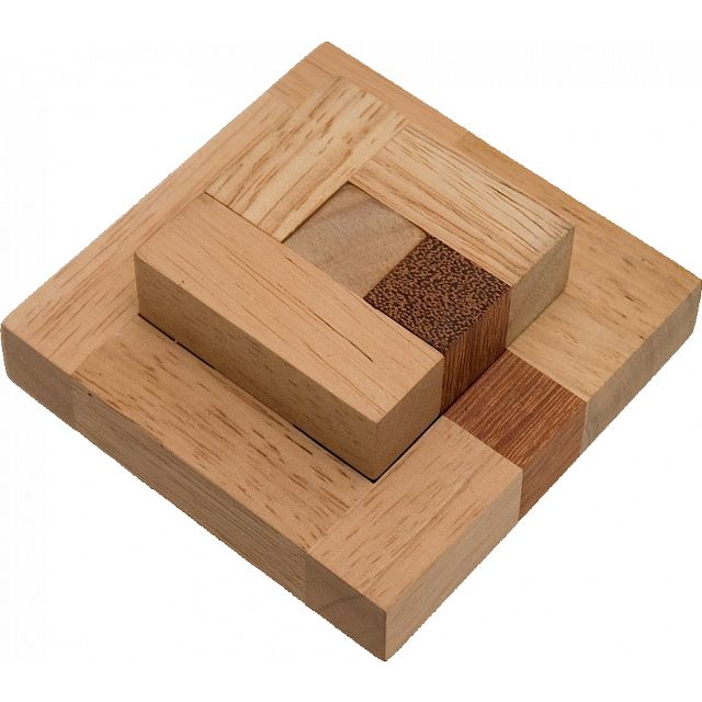 Double Ut | European Wood Puzzles | Puzzle Master Inc