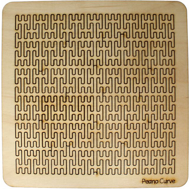Wooden Fractal Tray Puzzle - Peano Curve | Martin Raynsford | Puzzle ...