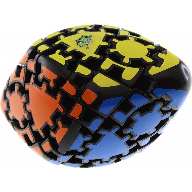 Curvy Gear Rhombohedron - Black Body | Other Rotational Puzzles ...