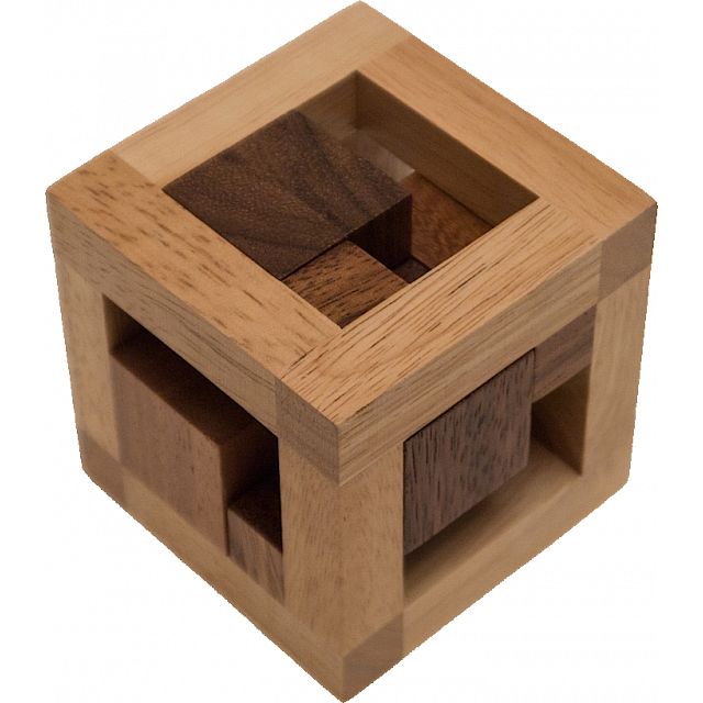 3Q Cube | European Wood Puzzles | Puzzle Master Inc
