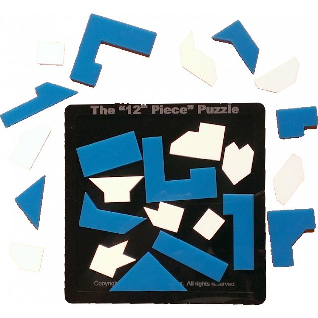 The "12th Piece" Puzzle | Packing Puzzles | Puzzle Master Inc