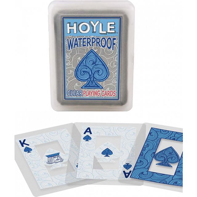 Clear Waterproof Plastic Playing Cards | Games & Toys | Puzzle Master Inc