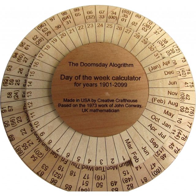 Doomsday Day of the Week Calculator | John Foshee | Puzzle Master Inc