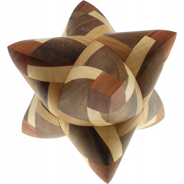 Dual Tetrahedron 11 | European Wood Puzzles | Puzzle Master Inc