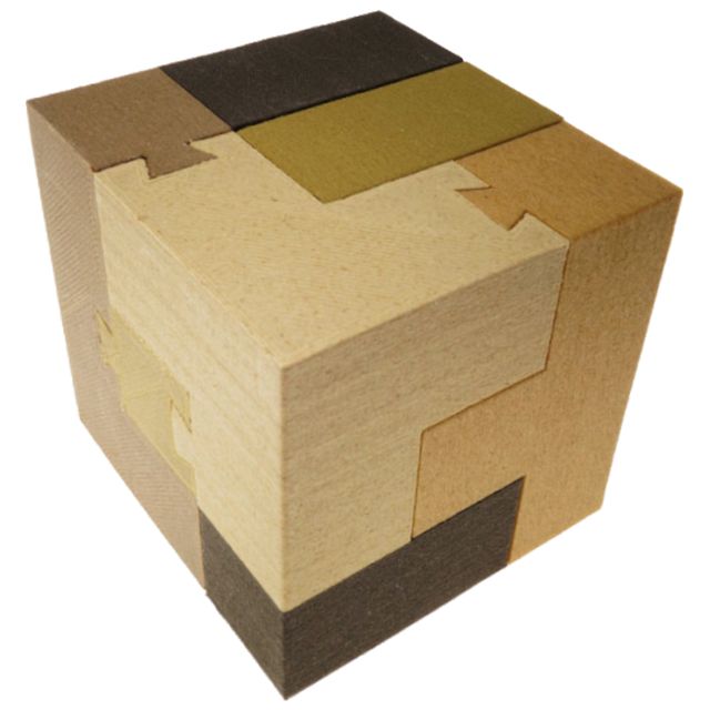 Dovetail Soma Cube | 3D Printed Puzzles | Puzzle Master Inc