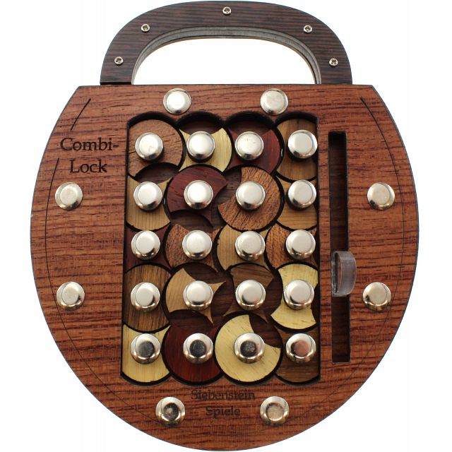 Combi-Lock | Wooden Puzzle Locks | Puzzle Master Inc
