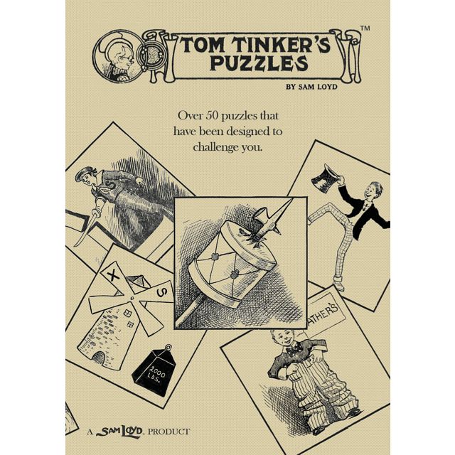 Tom Tinker's Puzzles - Book | Paper Puzzles | Puzzle Master Inc