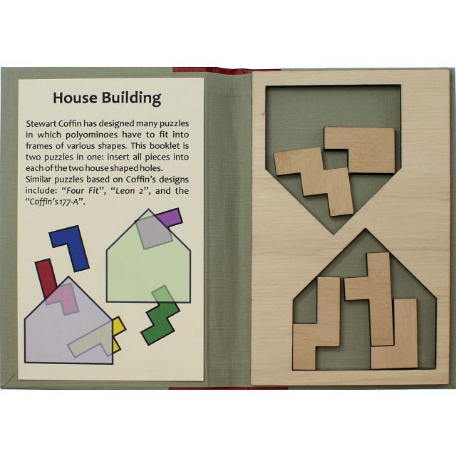 Puzzle Booklet - House Building | Peter Gál | Puzzle Master Inc