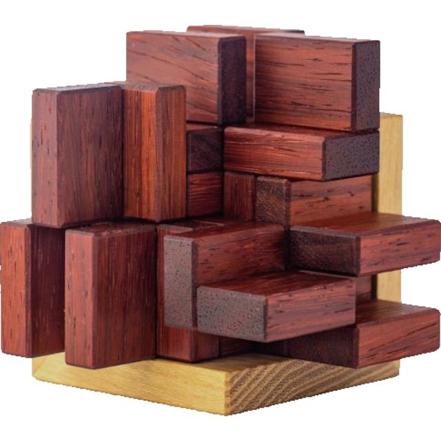Fake Cube - Pelikan | European Wood Puzzles | Puzzle Master Inc