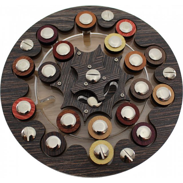 Colour Match - Round | European Wood Puzzles | Puzzle Master Inc