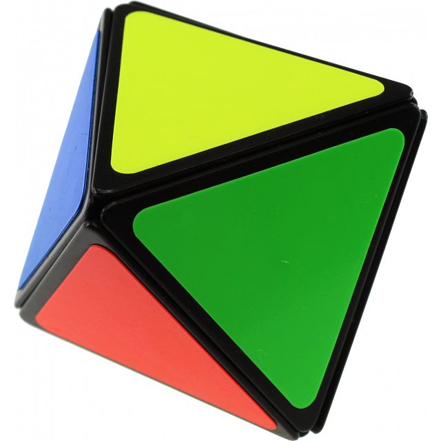 Pyraminx Diamond 2x2x2 - Black Body (mod) | Other Rotational Puzzles ...