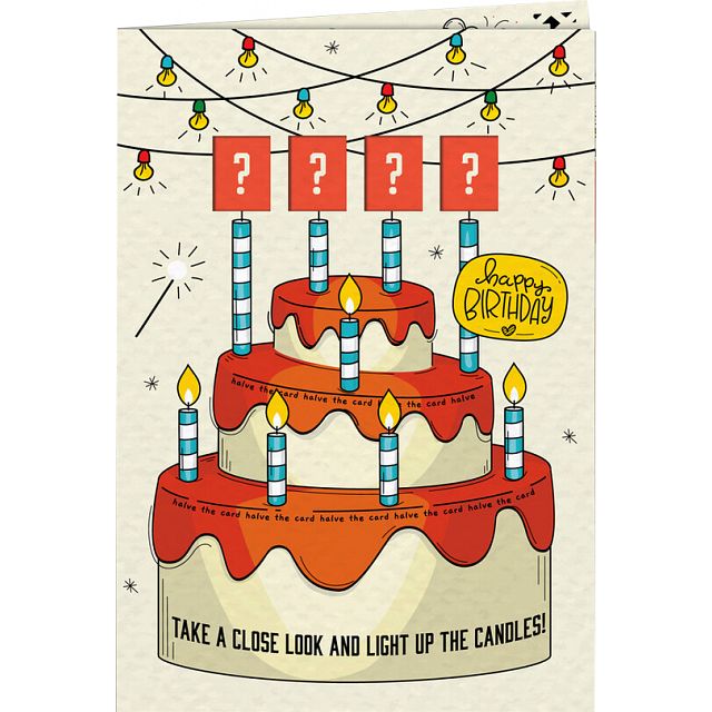 "Happy Birthday" Puzzle Greeting Card | More Puzzles | Puzzle Master Inc