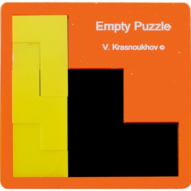 Empty Puzzle | Vladimir Krasnoukhov | Puzzle Master Inc