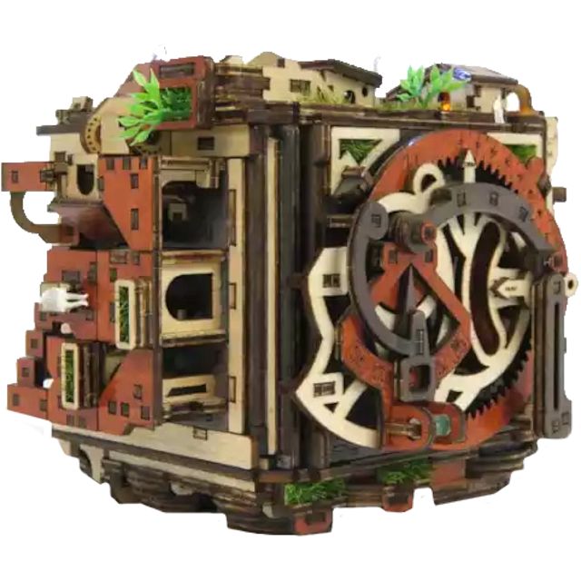 Architecto - Wooden DIY Puzzle Box Kit | Wooden Models & Kits | Puzzle ...