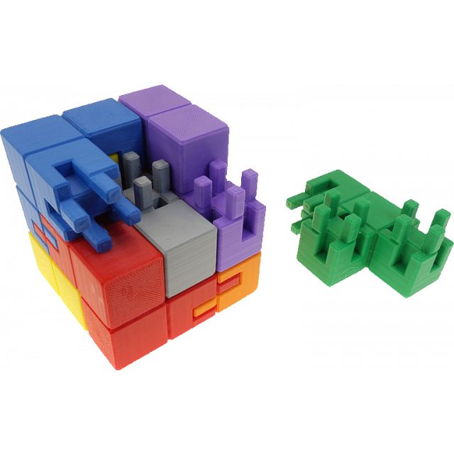 Connected Soma | 3D Printed Puzzles | Puzzle Master Inc