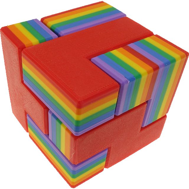 Skew Soma | 3D Printed Puzzles | Puzzle Master Inc