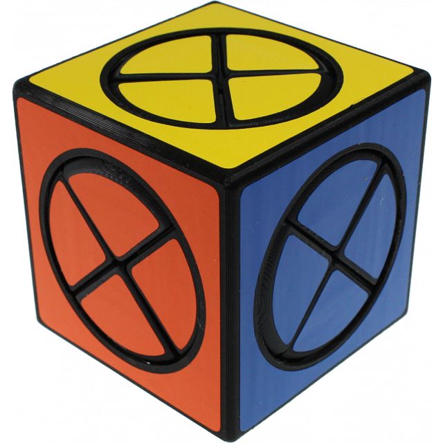 Hollow XO Cube - Black Body (Virtual 8-Axis, 3D Printing) | Other ...