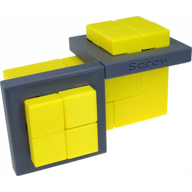 Screw | 3D Printed Puzzles | Puzzle Master Inc