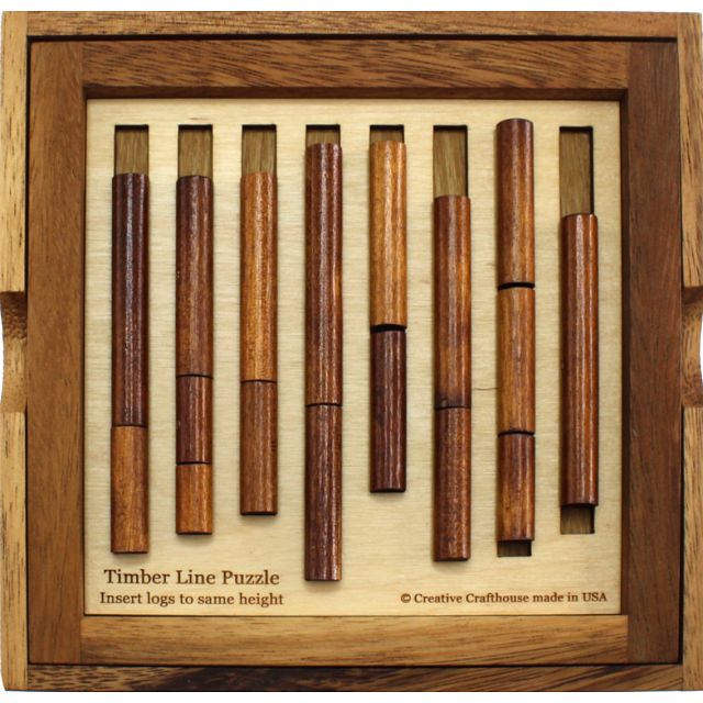 Timber Line | More Wood Puzzles | Puzzle Master Inc