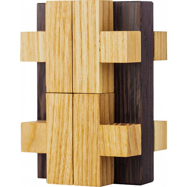 Four Mirror One | Wood Puzzles | Puzzle Master Inc