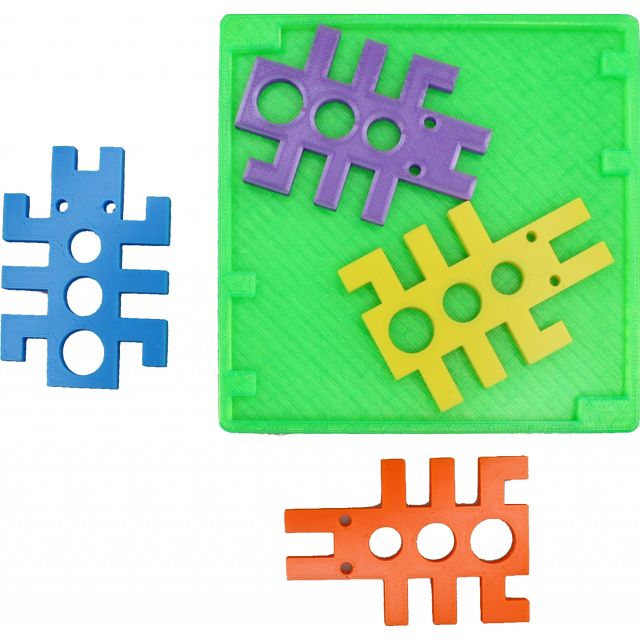 Bugs - Plastic Packing Puzzle | 3D Printed Puzzles | Puzzle Master Inc