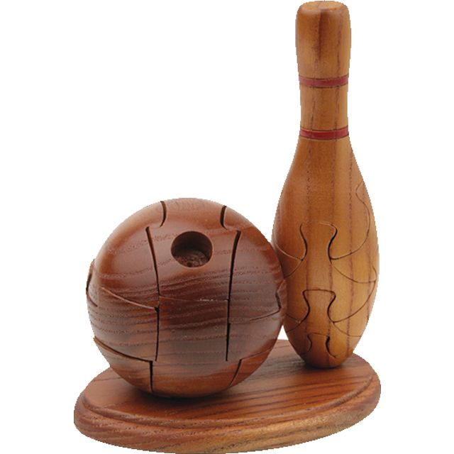 3D Wooden Bowling Puzzle | Wooden Jigsaws | Puzzle Master Inc