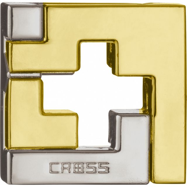 Cast Cross | Hanayama Metal Puzzles | Puzzle Master Inc