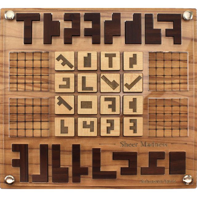 Sheer Madness | European Wood Puzzles | Puzzle Master Inc