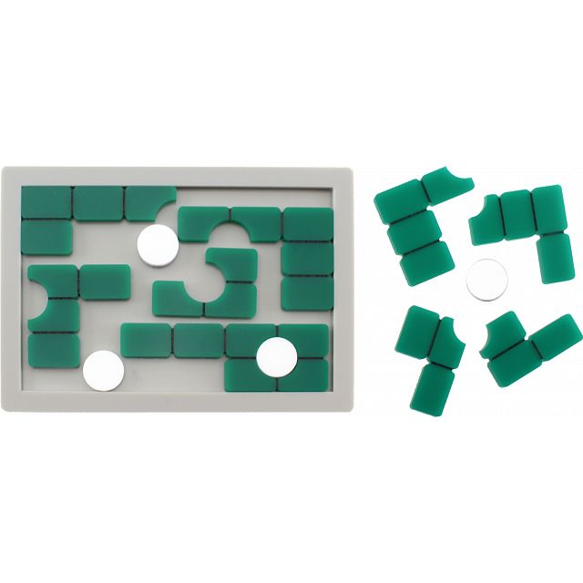 Green 13 Puzzle - Original Version | Packing Puzzles | Puzzle Master Inc