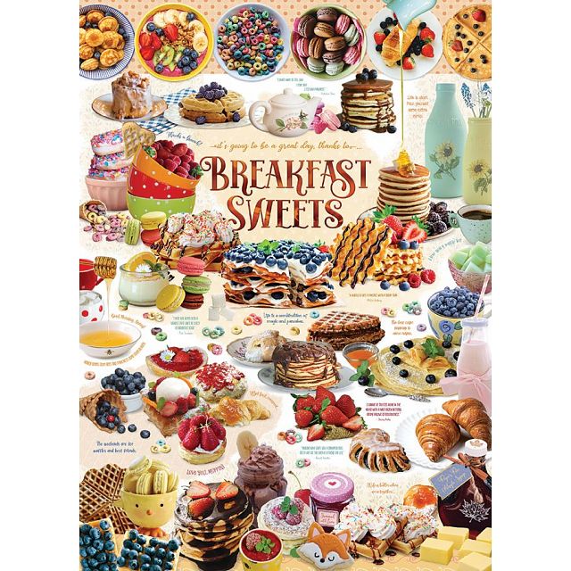 Breakfast Sweets | Jigsaws | Puzzle Master Inc