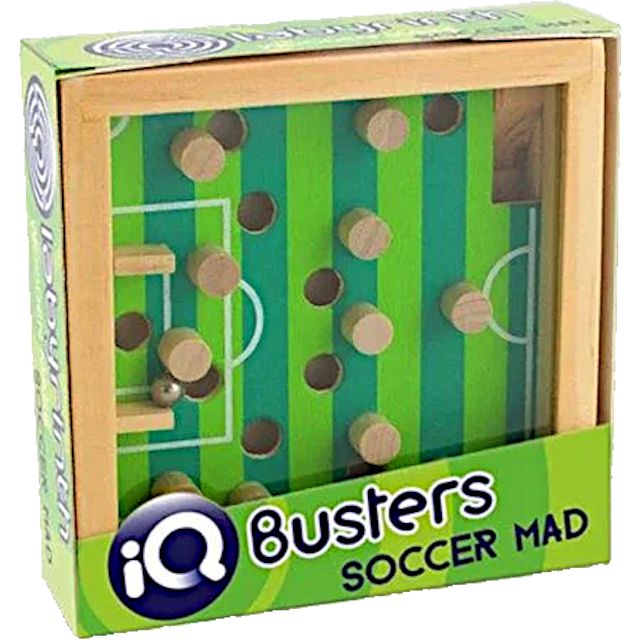 IQ Busters: Wooden Labyrinth - Soccer Mad | Maze Puzzles | Puzzle ...